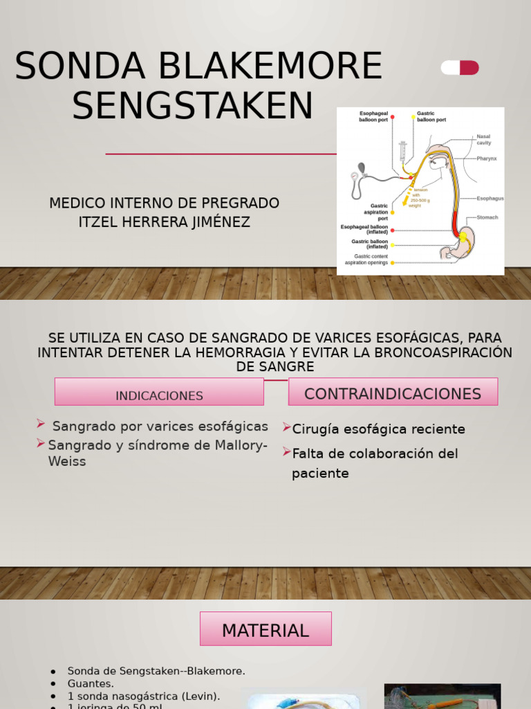 Urgencias - Colocacion de Sonda Blakemore Sengstoken | PDF | Medicina ...