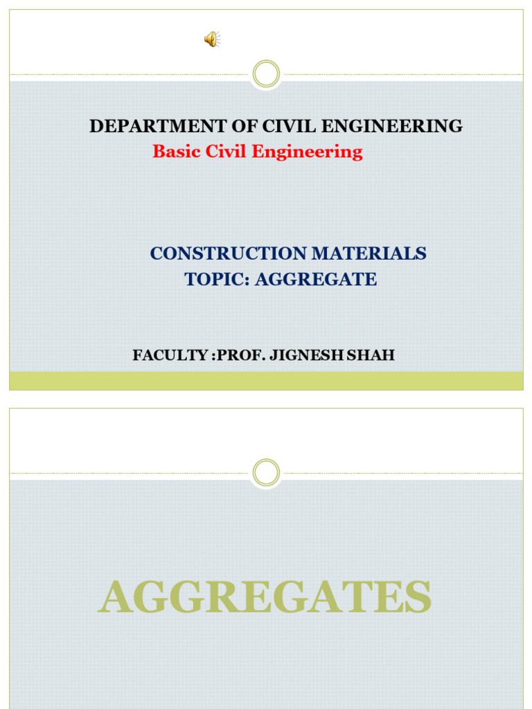 Aggregate | PDF | Home & Garden