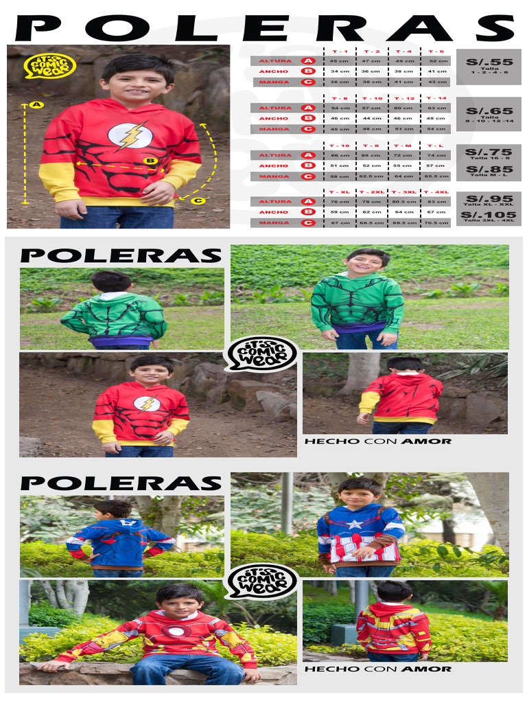 Catalogo Poleras | PDF
