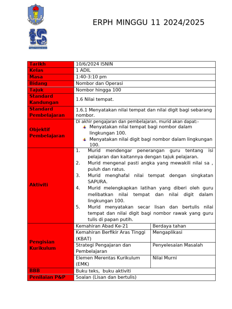 Erph Minggu 11 | PDF