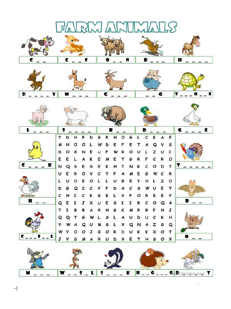 Farms Animals 6D | PDF