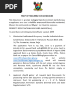 Lagos State Form 1C Application Guide | PDF | Assignment (Law) | Civil ...