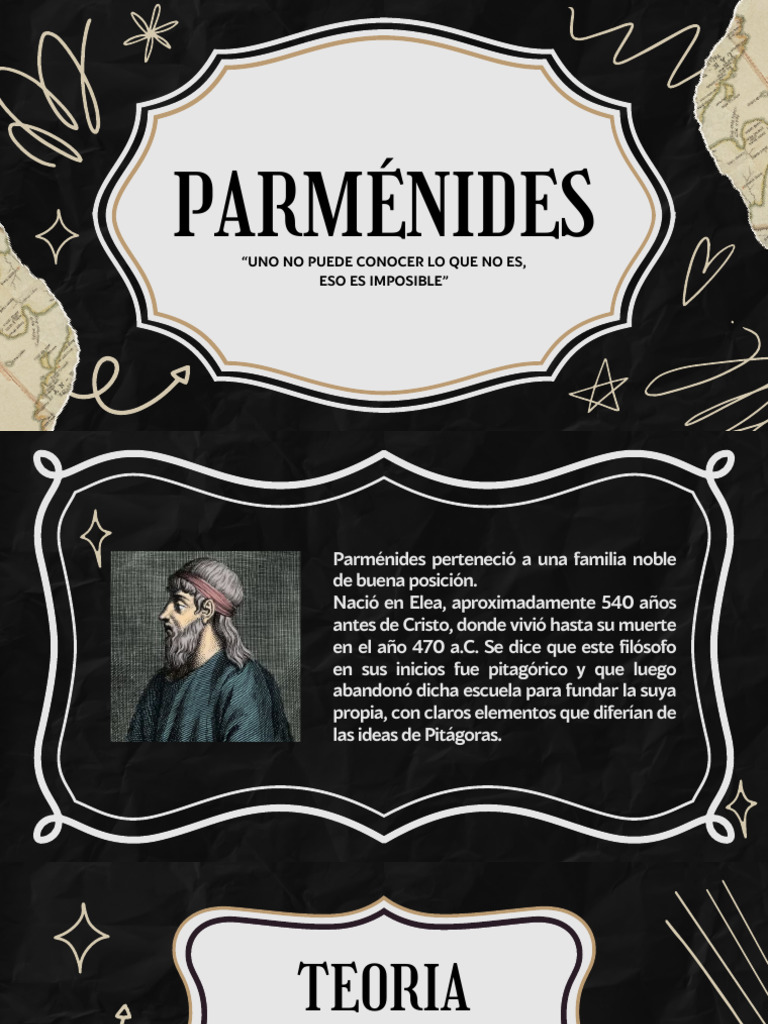 Filosofía de Parménides: El Ser y la Verdad | PDF