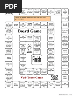 Present Simple Board Game | PDF