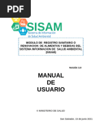 Manual de Usuario del Sistema RUNSAI | PDF | Usuario (informática ...