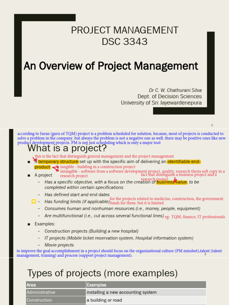 Ch1 | PDF | Project Management | Business