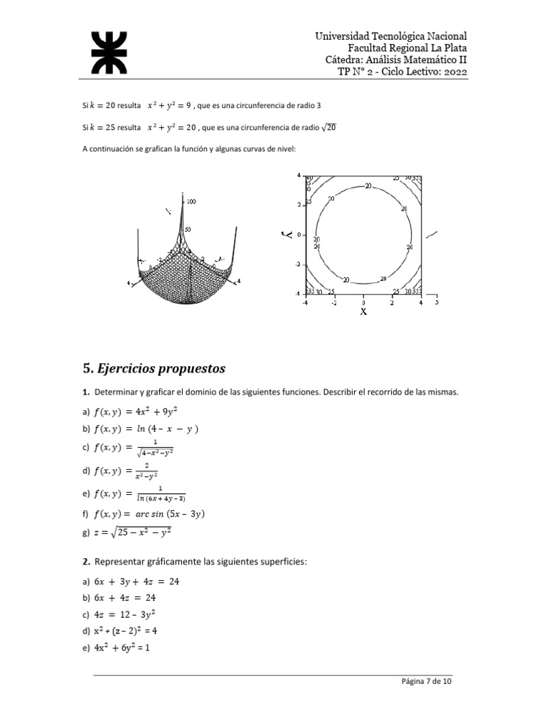 TP 02 | PDF | Geometría | Análisis matemático