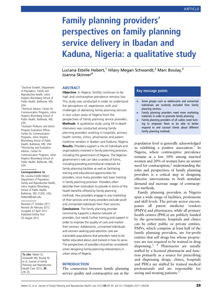 29 Full | PDF | Family Planning | Birth Control