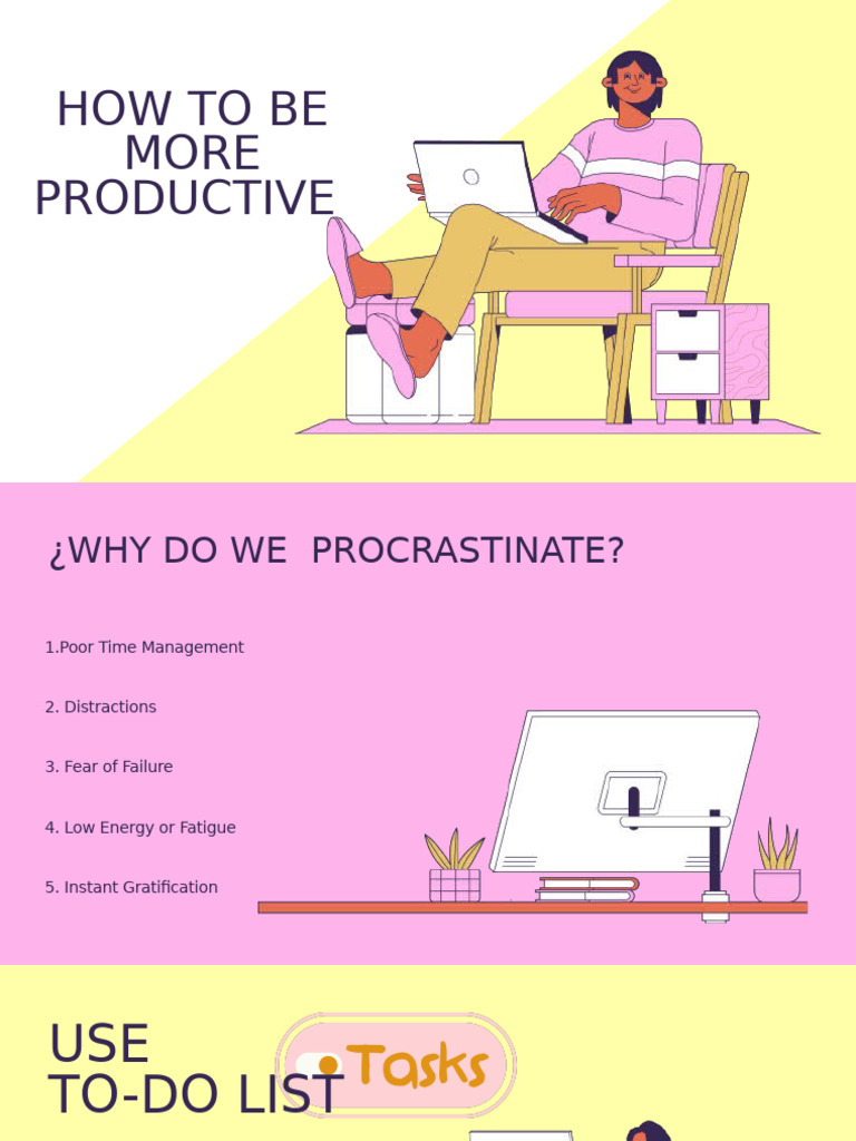 How to Be More Productive | PDF