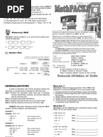 Math 6 Q2 Module 6 | PDF | Bracket | Mathematics