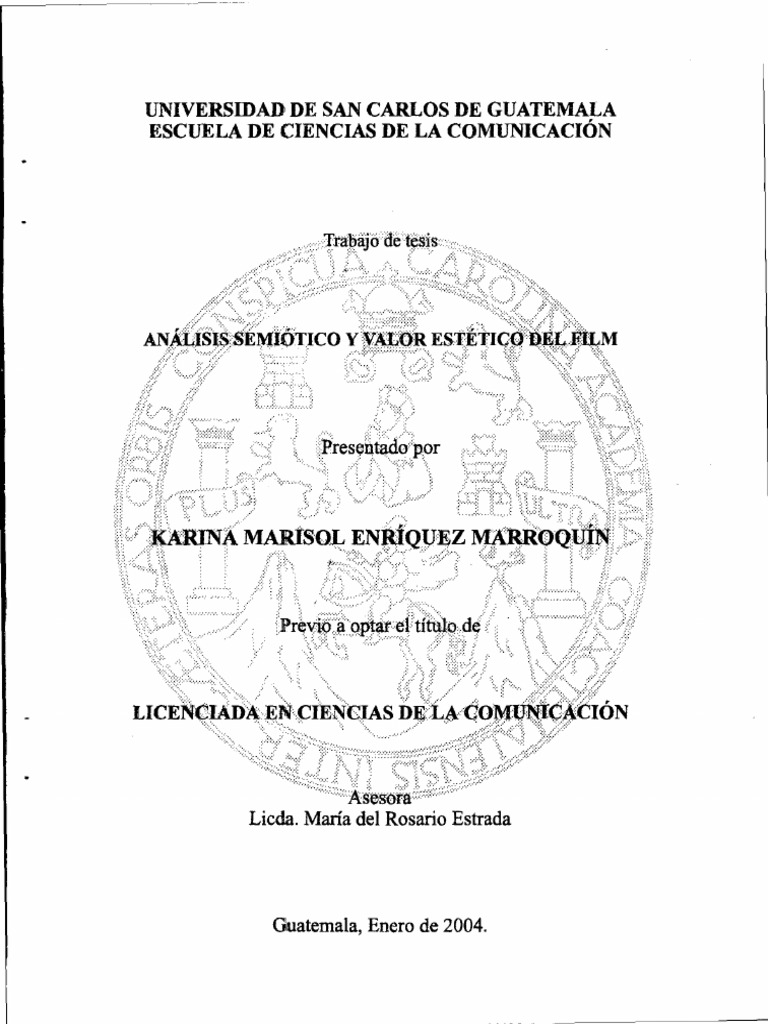 Analisis Semiotico Cine | PDF