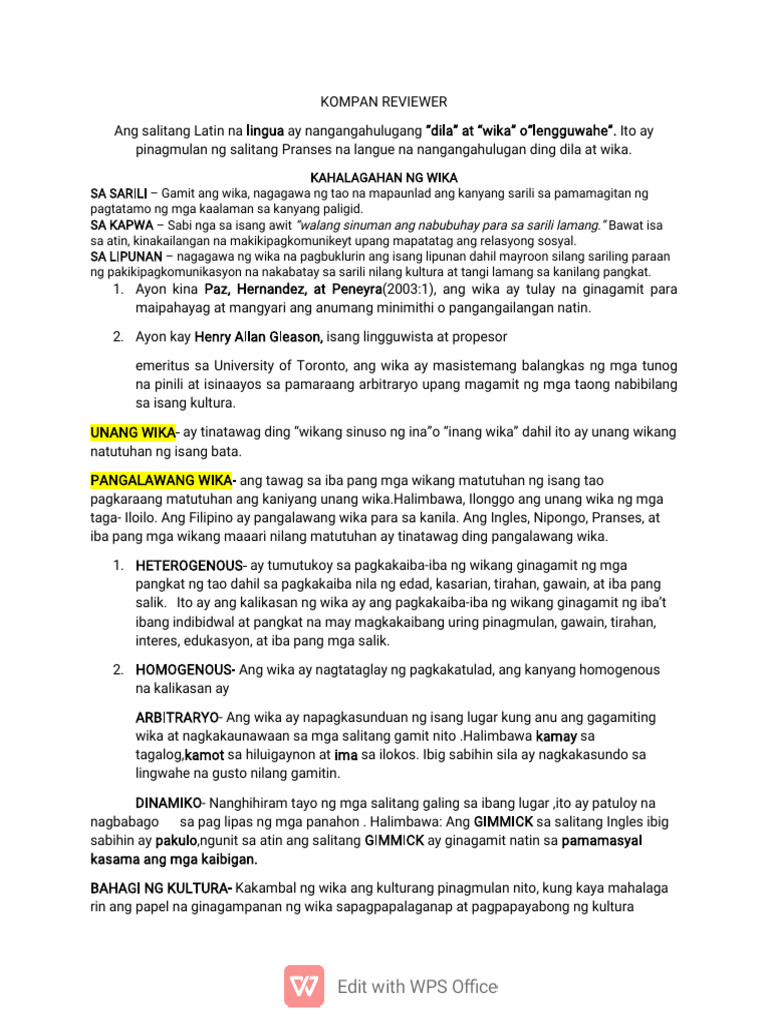 Kompan Reviewer Quarter1 | PDF