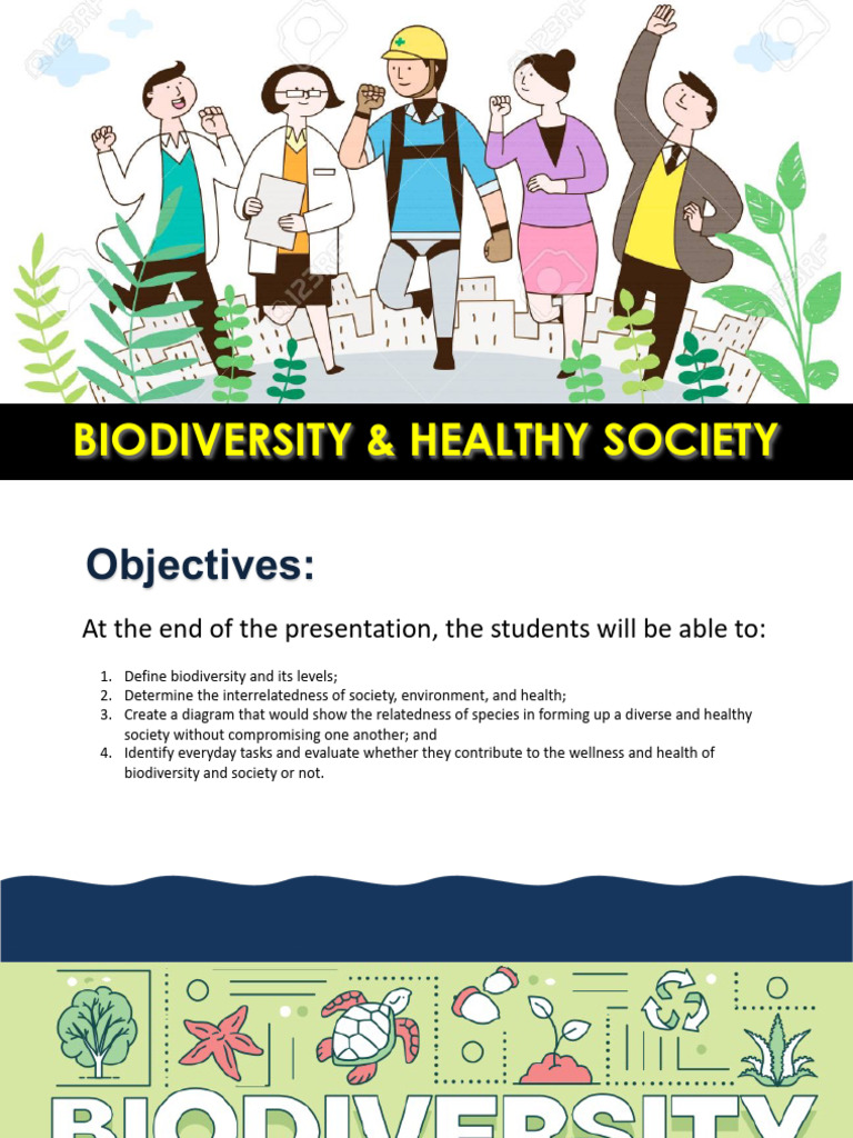 Topic 8 - Biodiversity & Healthy Society | PDF | Biodiversity | Nature