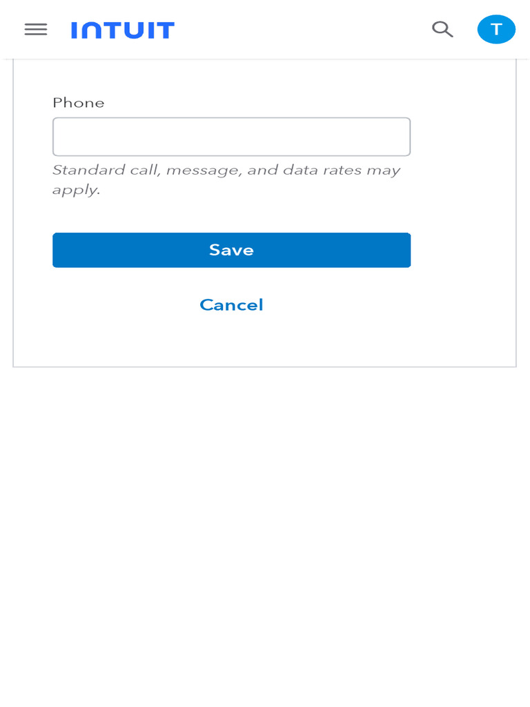 Phone Sign in & Security Intuit Account Manag | PDF