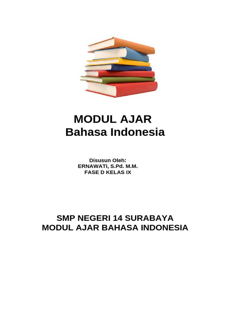Modul Ajar Kelas 9 Bu Erna | PDF | Karier & Perkembangan