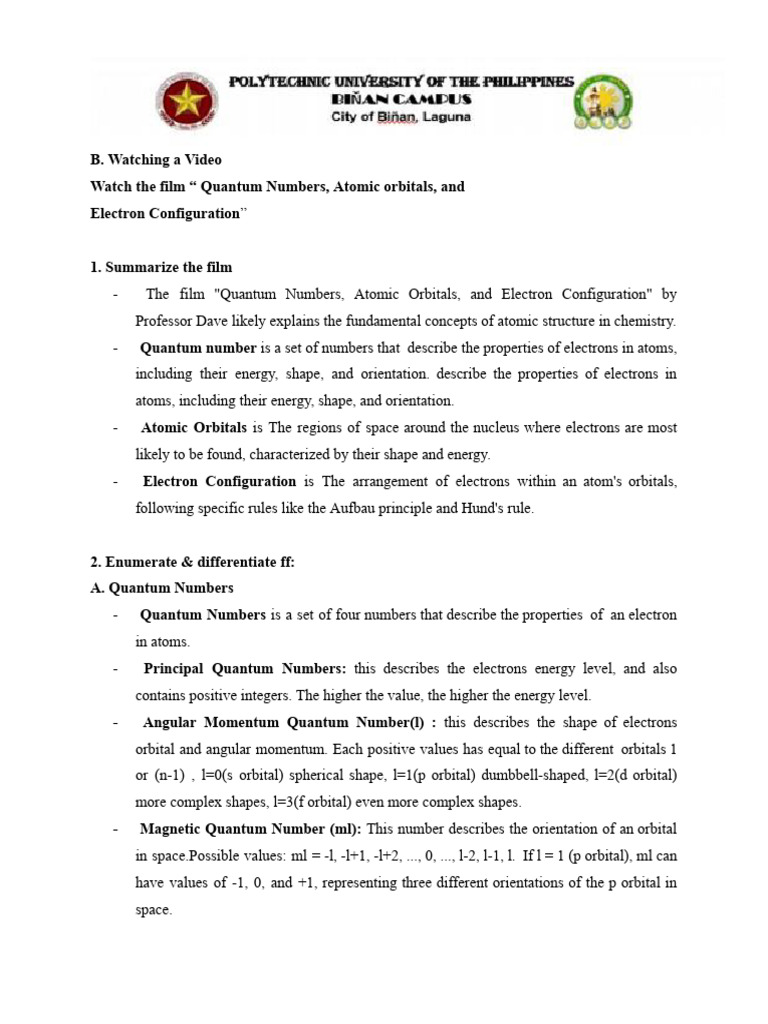 Assignment | PDF | Emission Spectrum | Atomic Orbital