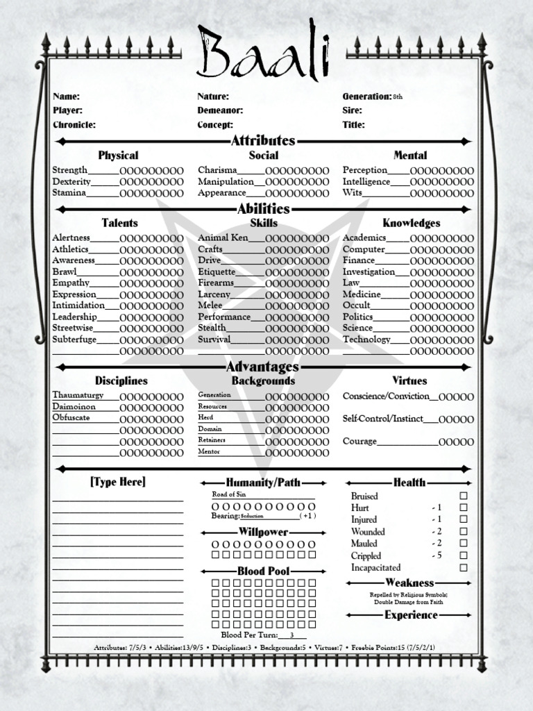 V20 4-Page Elder Baali Interactive | PDF