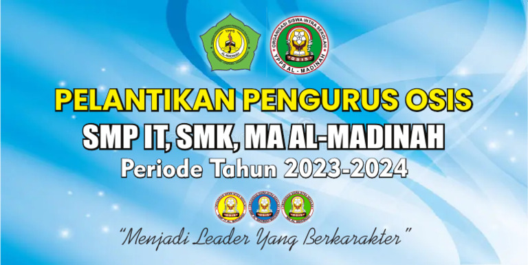 Backup - of - Banner Pelantikan Pengurus Osis | PDF | Karier & Perkembangan | Komputer