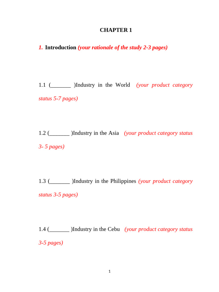 Product Research MGT Format | PDF | Business