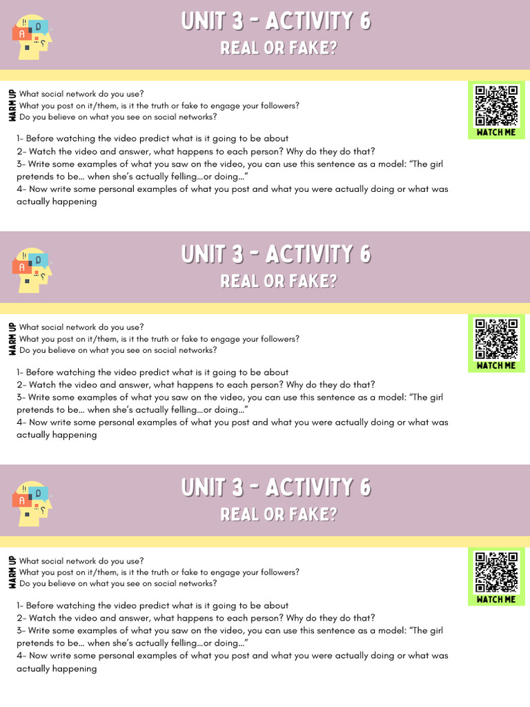 5° - Plan 2006 (Unit 3 - Activity 6) | PDF | Self-Improvement