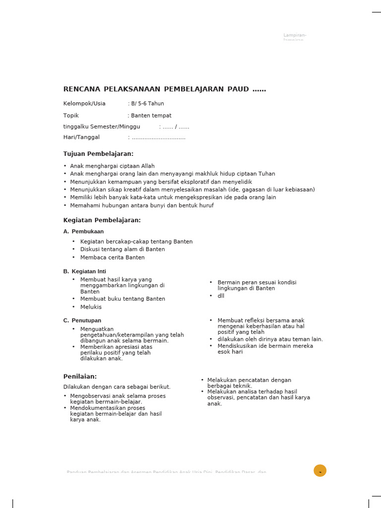 Contoh RPP Kurikulum Merdeka | PDF | Karier & Perkembangan