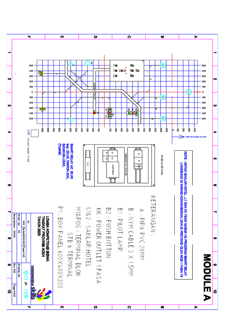 Soal Layout Lks Provinsi Aceh Tahun 2023 | PDF