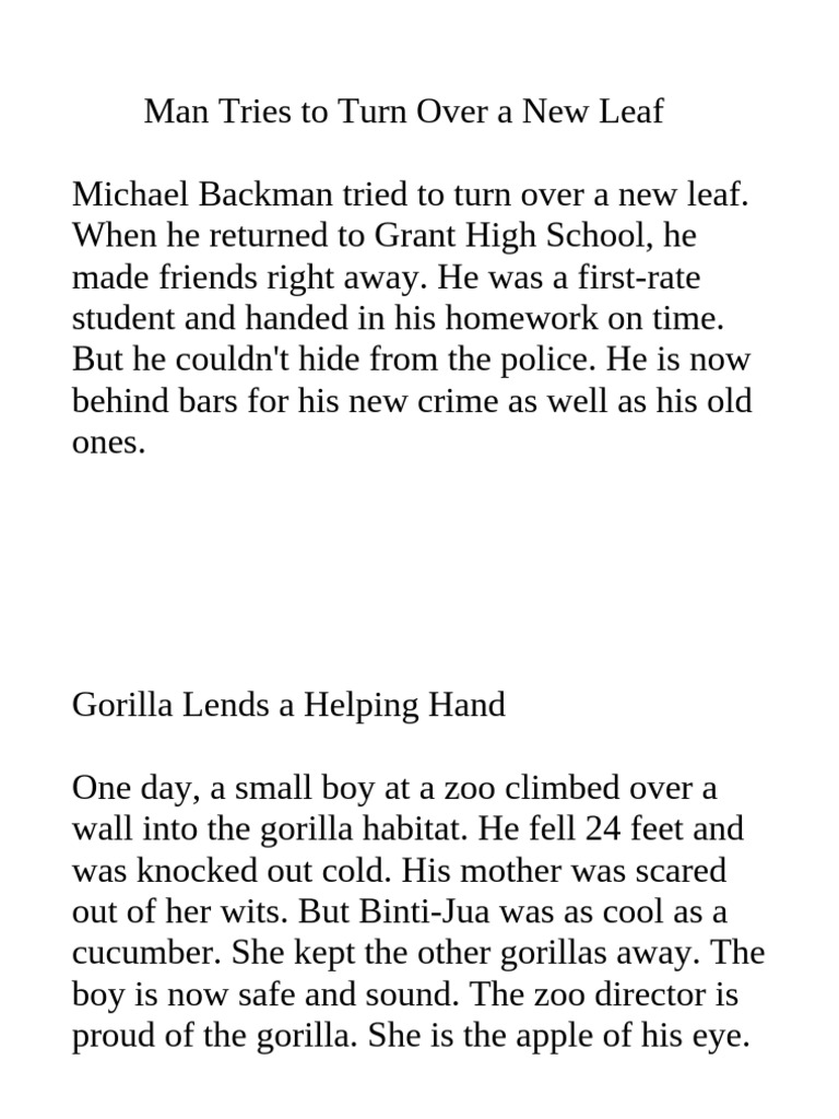 Inspiring True Stories of Resilience | PDF | Mystery, Thriller & Crime ...
