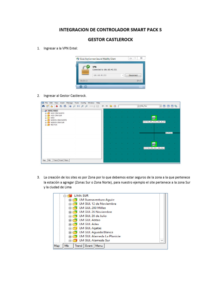 Integración Controlador SMART PACK S - CastleRock | PDF | Software | Informática