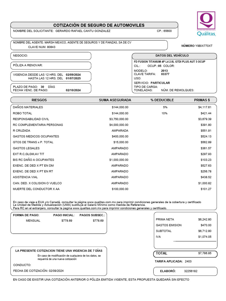 Y9BIX770XT Amplia DM 5 RT 10 Exdeducible DM On Exdeducible RT On GT 15000 Cade On | PDF ...