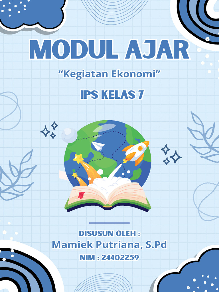 MODUL AJAR Kegiatan Ekonomi | PDF
