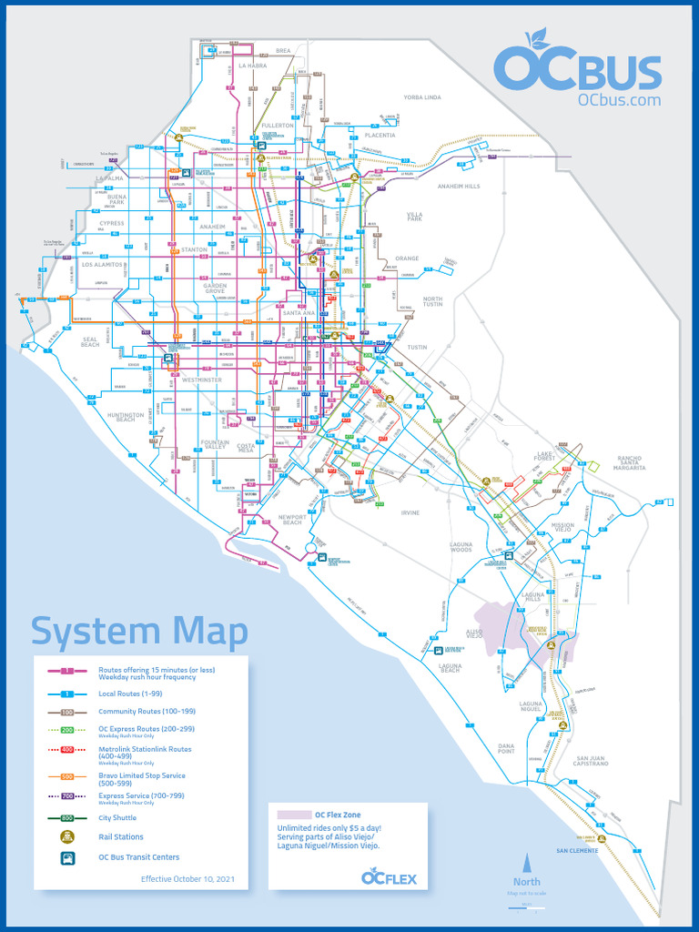 System Map | PDF | Orange County | Road Infrastructure