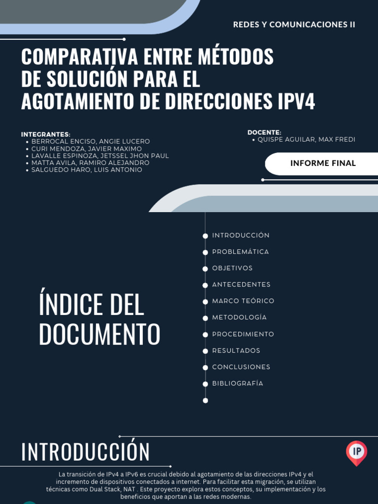 Redes II | PDF | Yo Pv6 | Dirección IP