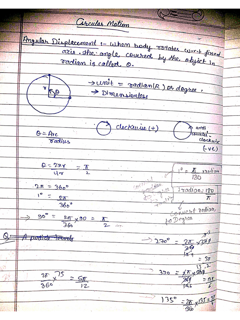 Circular Motion | PDF