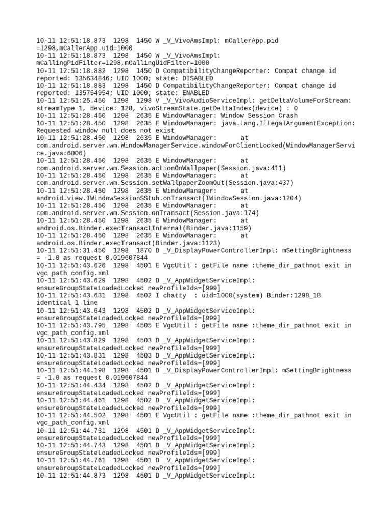 Log | PDF | Computing Platforms | Operating System Technology