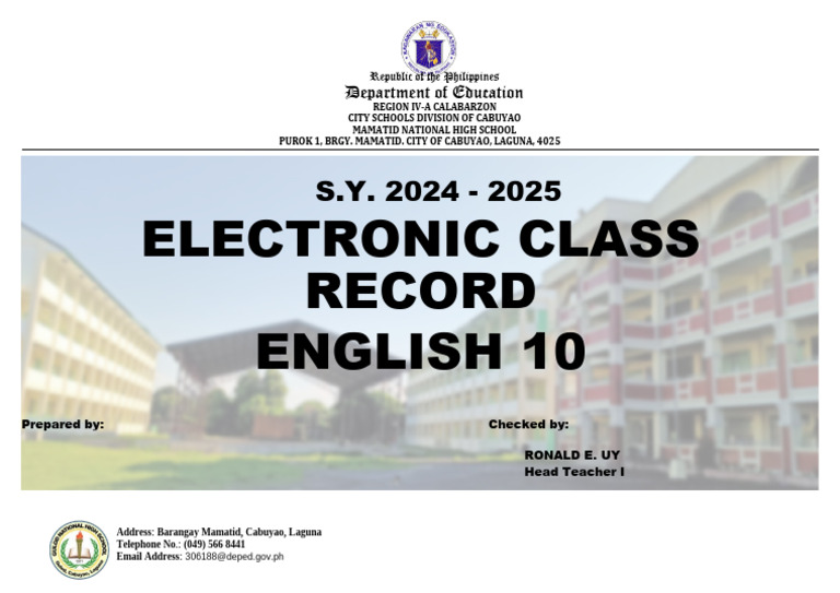 Ecr Cover Page | PDF