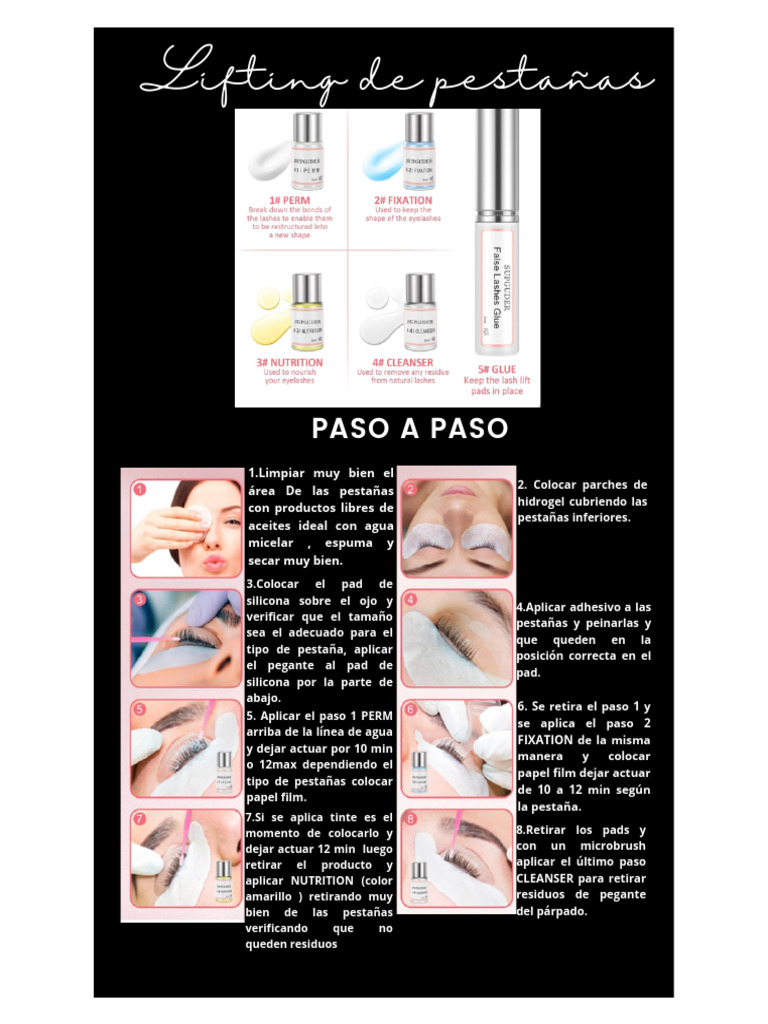 Lifting de pestañas | PDF