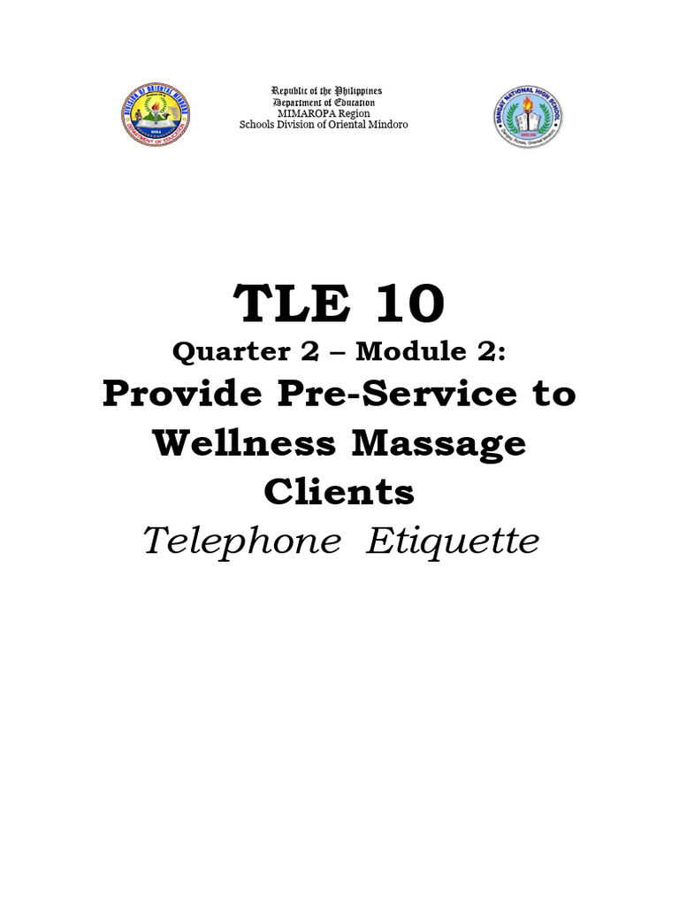 Wellness q2 m2 | PDF | Conversation | Communication