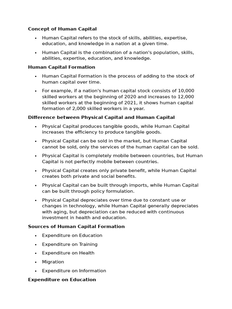 ssssss | PDF | Human Capital | Economic Growth
