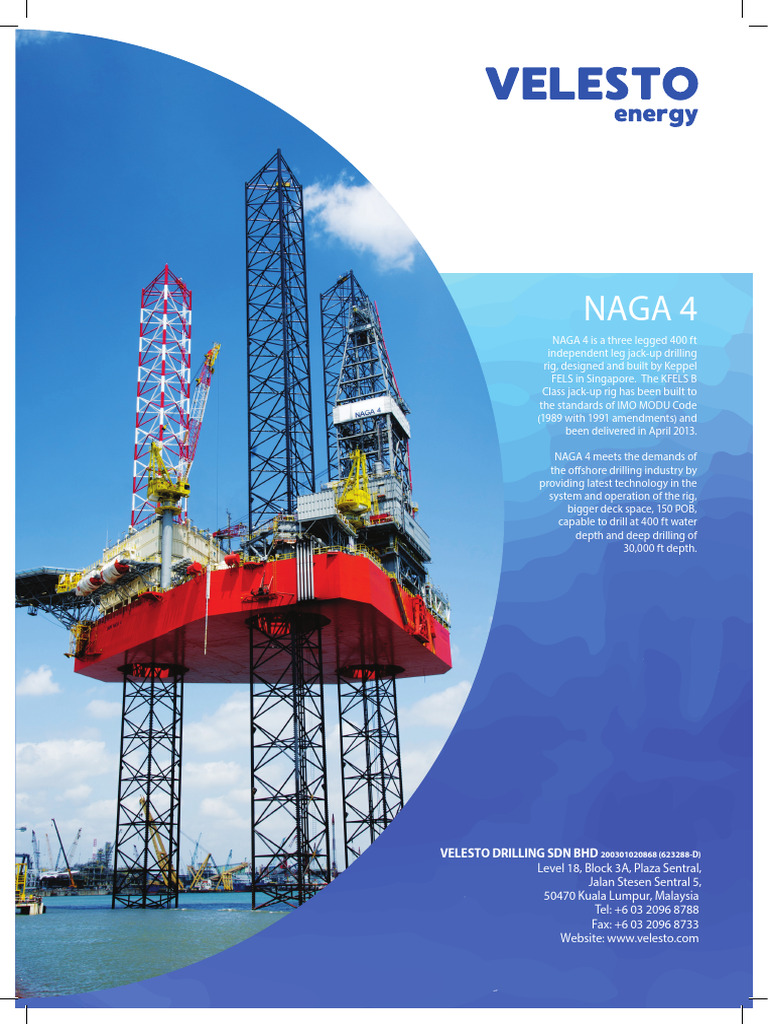 Velesto Energy Berhad Naga 4 Hs | PDF | Oil Well