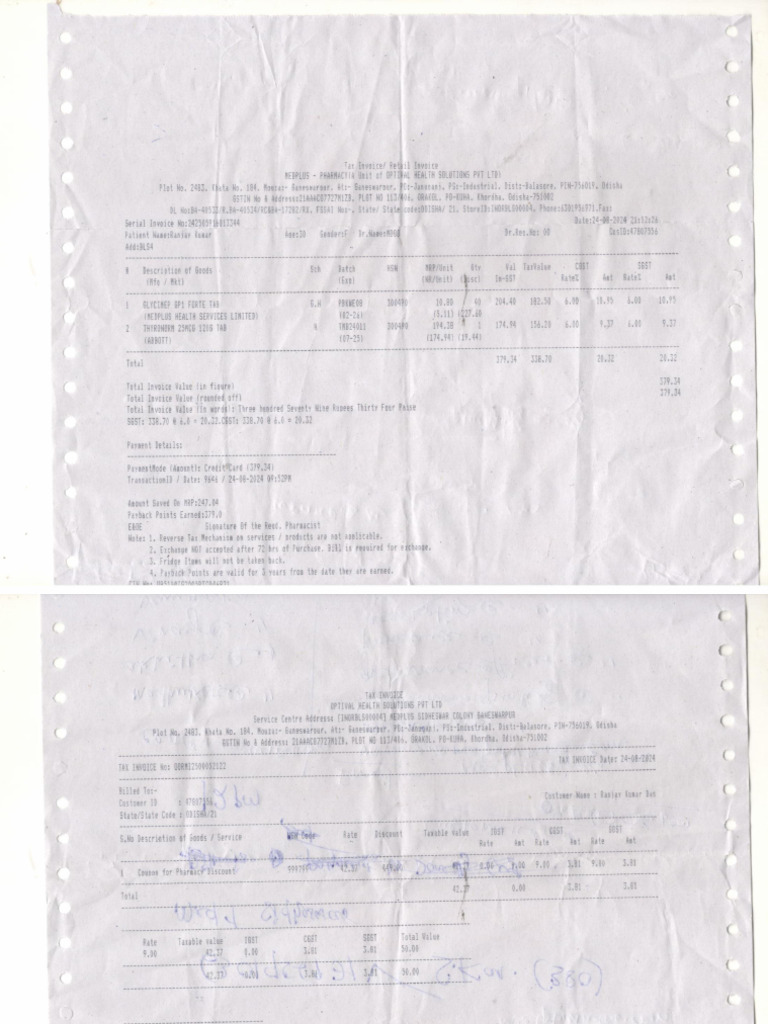 Meddplus Invoice | PDF