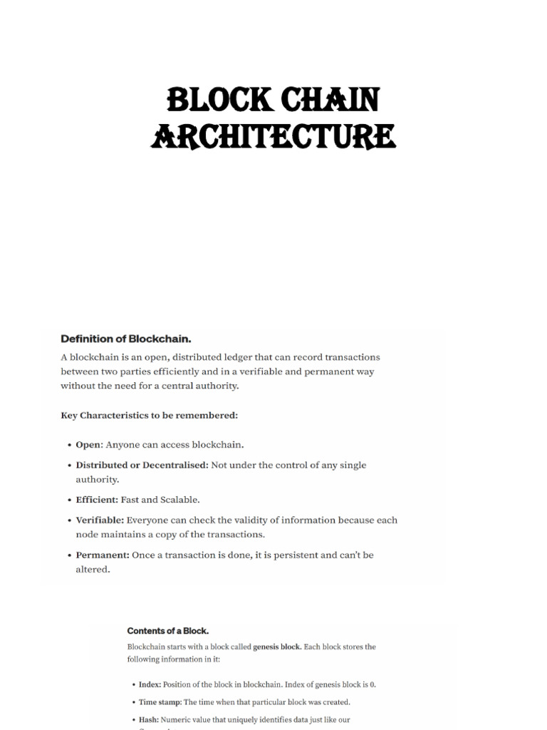 BC Architecture | PDF | Computing | Computer Science
