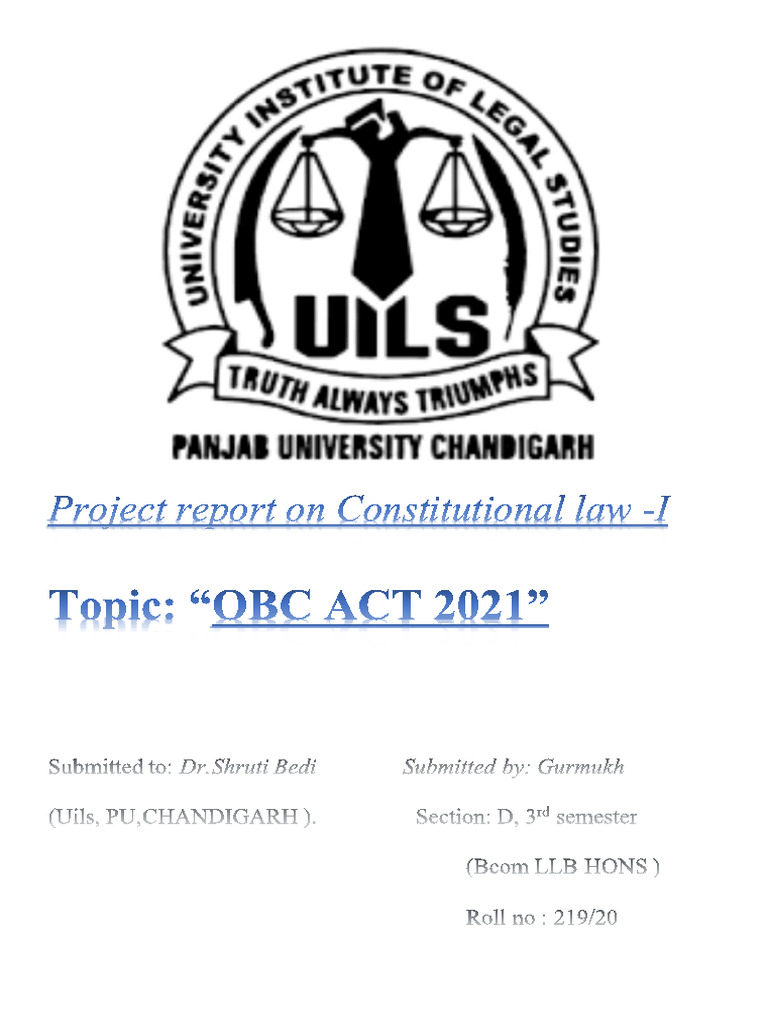219 Gurmukh Constitution Project | PDF | Public Law | Government Of India