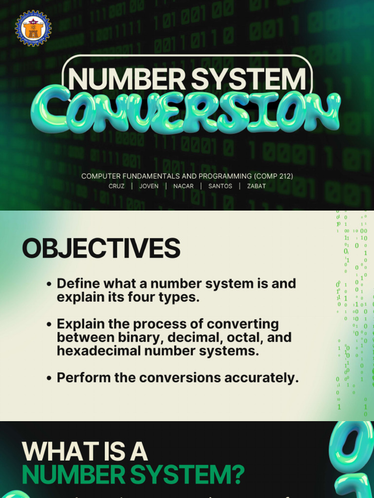 Num Sys Conversion | PDF