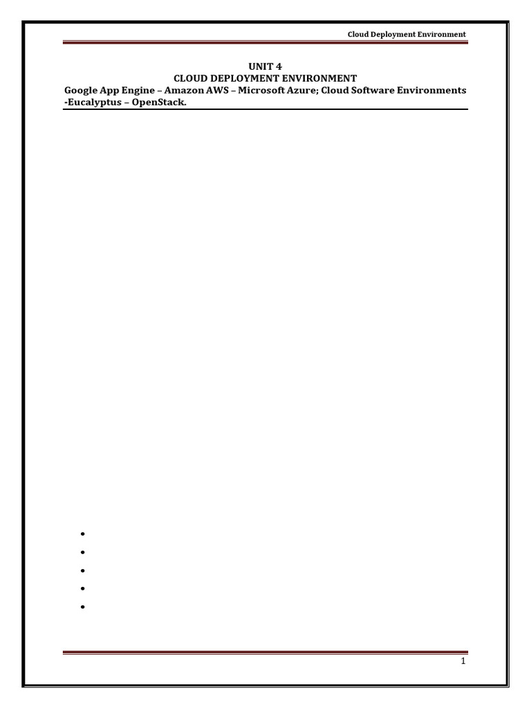 Cloud computing unit 3 | PDF | Open Stack | Cloud Computing Cloud computing unit 3 | PDF | Open Stack | Cloud Computing