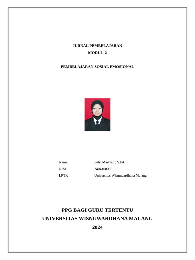 JURNAL MODUL 2 PSE (1) | PDF
