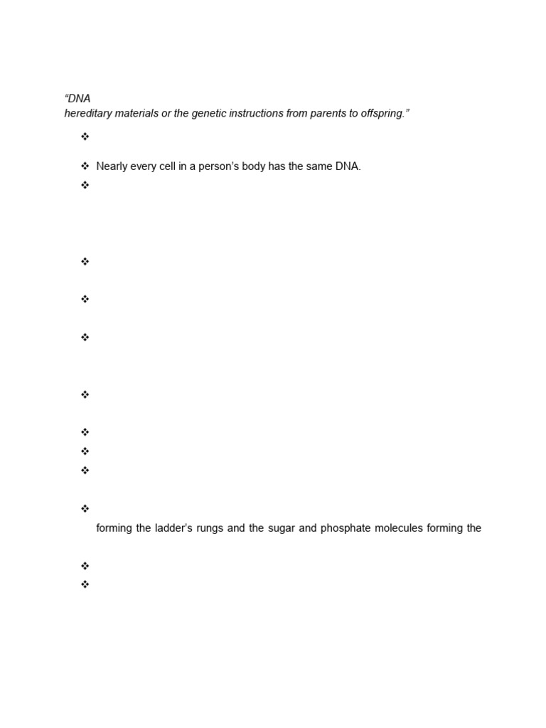 What is DNA | PDF | Rna | Dna