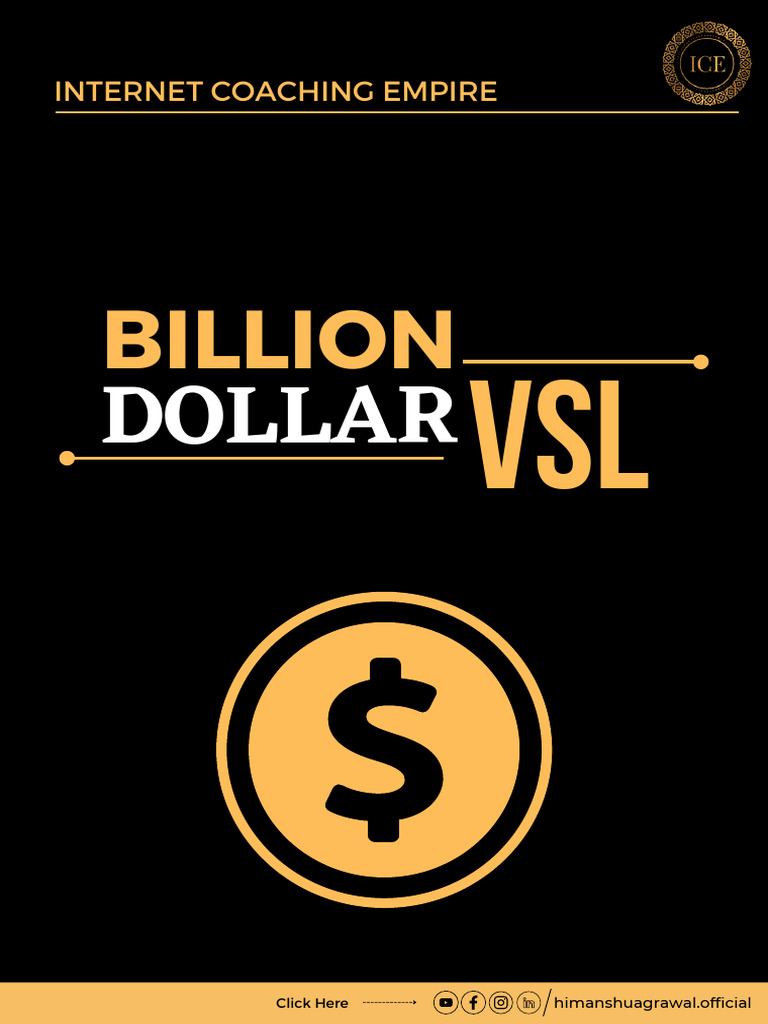10. BILLION DOLLAR VSL 2024 | PDF