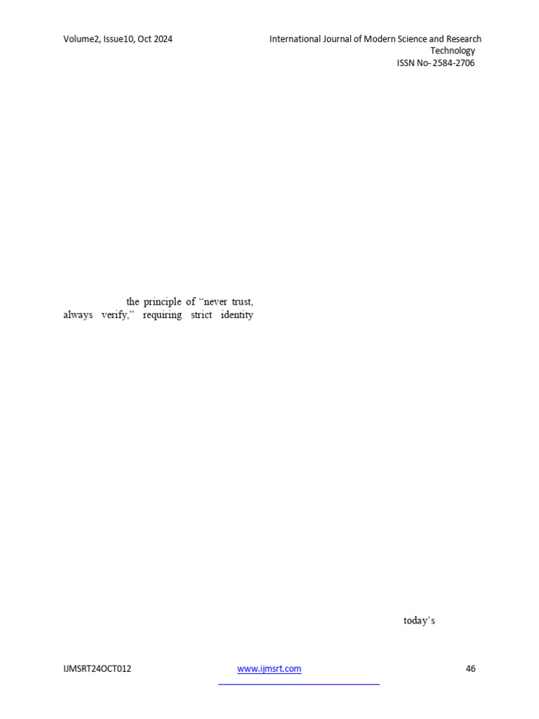 Overcoming Zta Adoption Challenges A Framework For Intergrating Zero Trust Principles Into