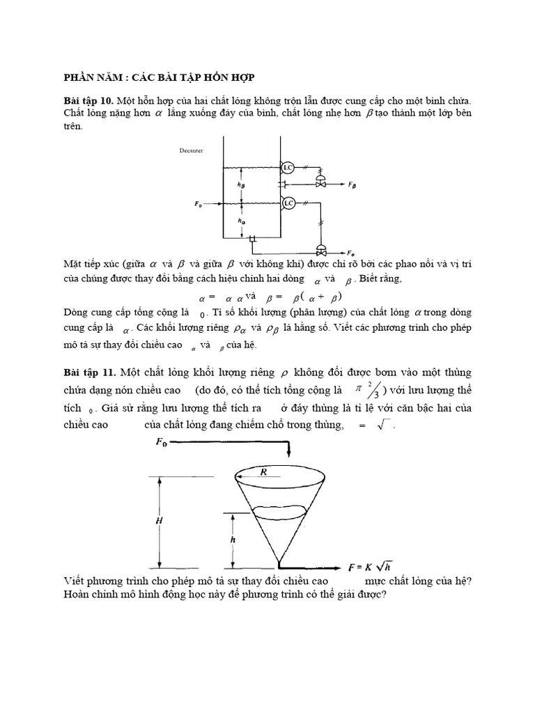 Mo-Hinh-Hoa - Mo-Phong - Toi-Uu-Hoa-Trong-Cong-Nghe-Hoa-Hoc - Btap - Phan - 2 ...