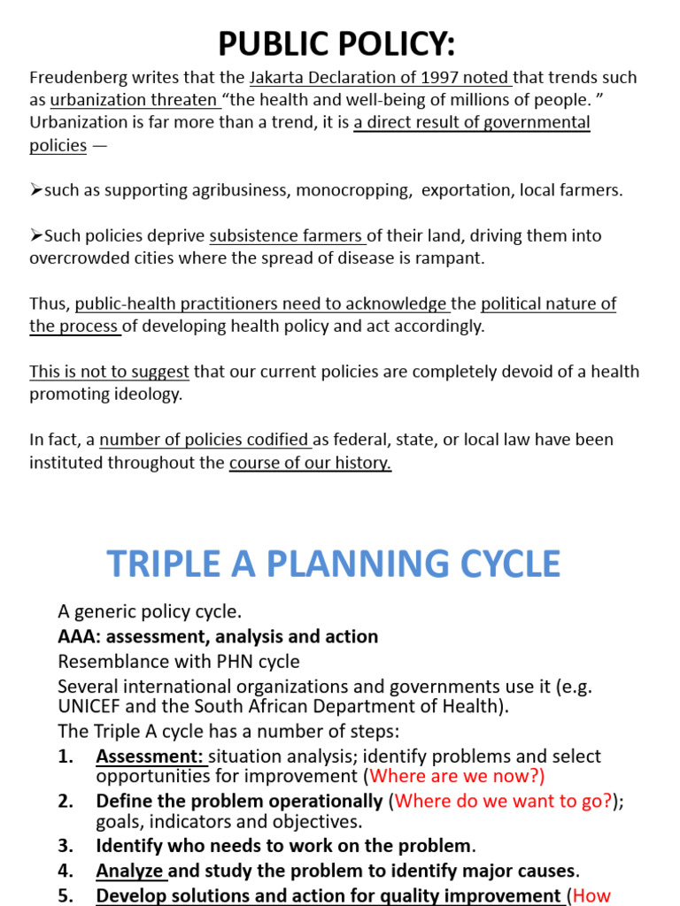 Community Nutrition Policy | PDF | Risk | Food Security